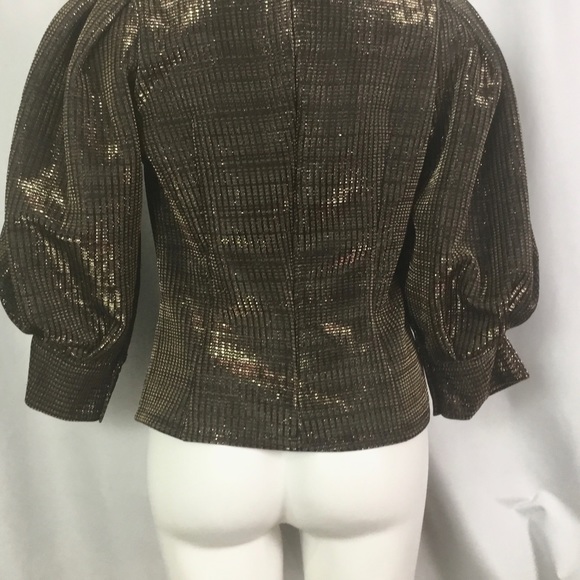 CQ by CQ | Tops | Nwtcq By Cq Gold Glitter Blouse | Poshmark